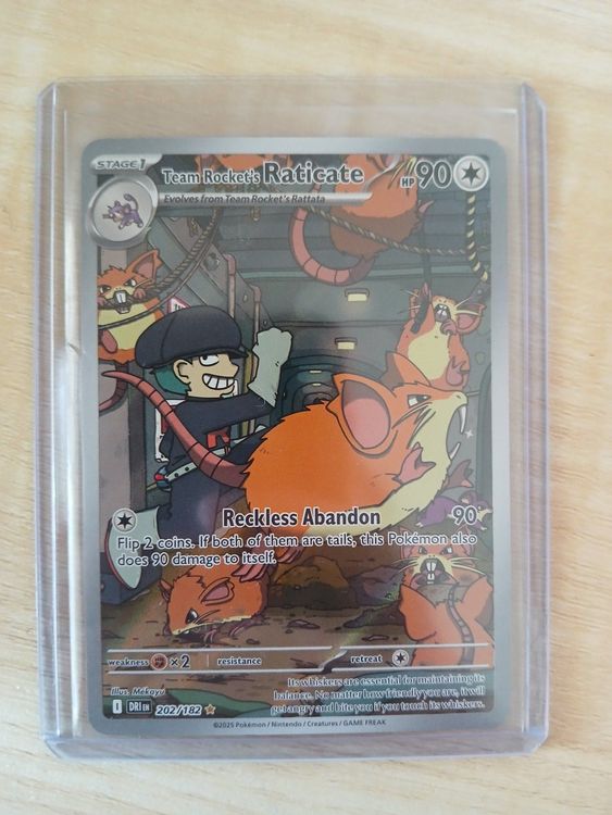 Pokemon Team Rockets Raticate 202 Destined Rivals EN (Gebraucht) in ...