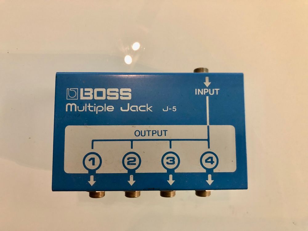 Boss Multible Jack J-5 / Vintage Line Signal Splitter (Gebraucht) in ...
