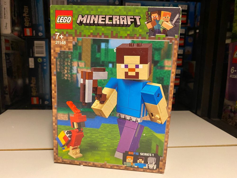 LEGO Minecraft 21148 Bigfig Steve (Neu und originalverpackt) in St ...