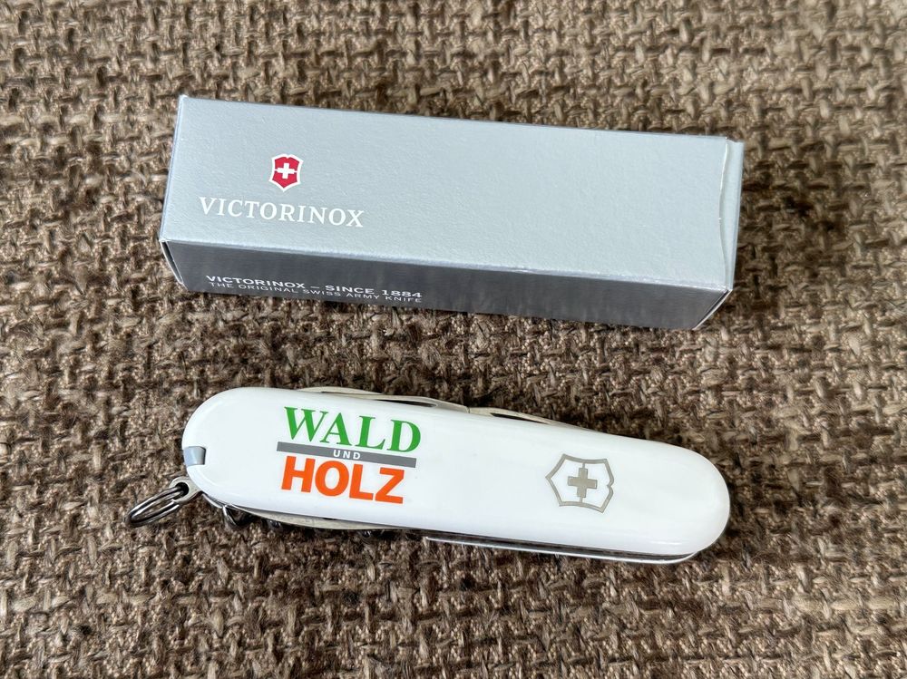 Grosses Sackmesser VICTORINOX Camper Wald und Holz La Foret (Neu ...