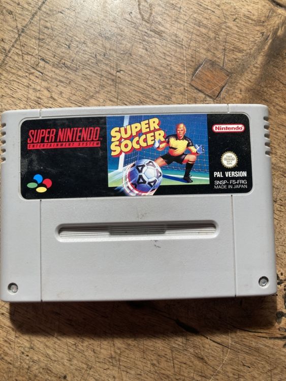 Super Nintendo SNES game Super Soccer | Kaufen auf Ricardo