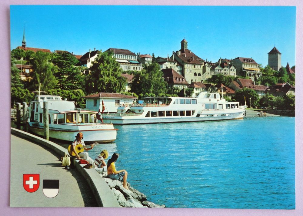 Murten-Morat, Schiffstation mit Altstadt (Gebraucht) in Fétigny für CHF ...
