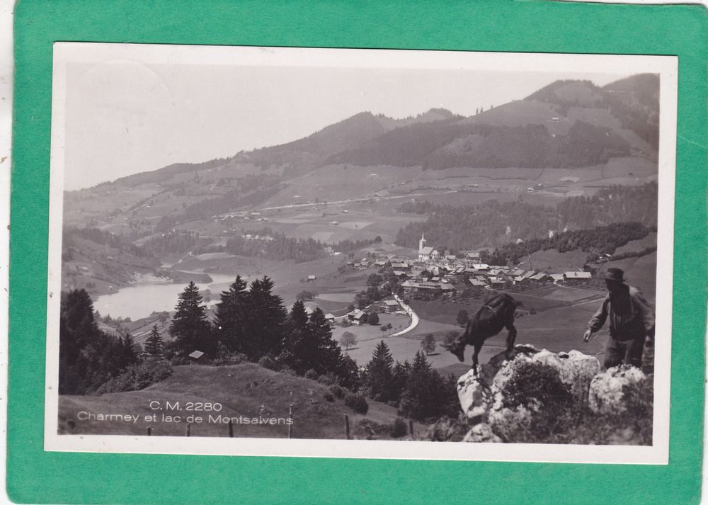 Charmey et lac de Montsalvens 1932 (Gebraucht) in Herisau für CHF 3 – mit Lieferung auf Ricardo ...