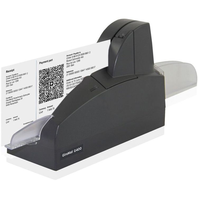 Crealogix Giromat G400 Swiss QR Code Scanner (Gebraucht) in Scherz für ...