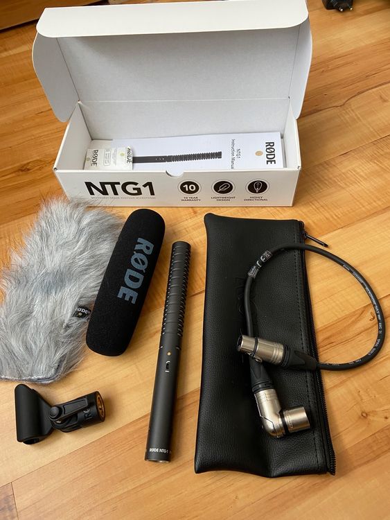 Rode Mikrofon NTG1 inkl. Dead Cat | Kaufen auf Ricardo