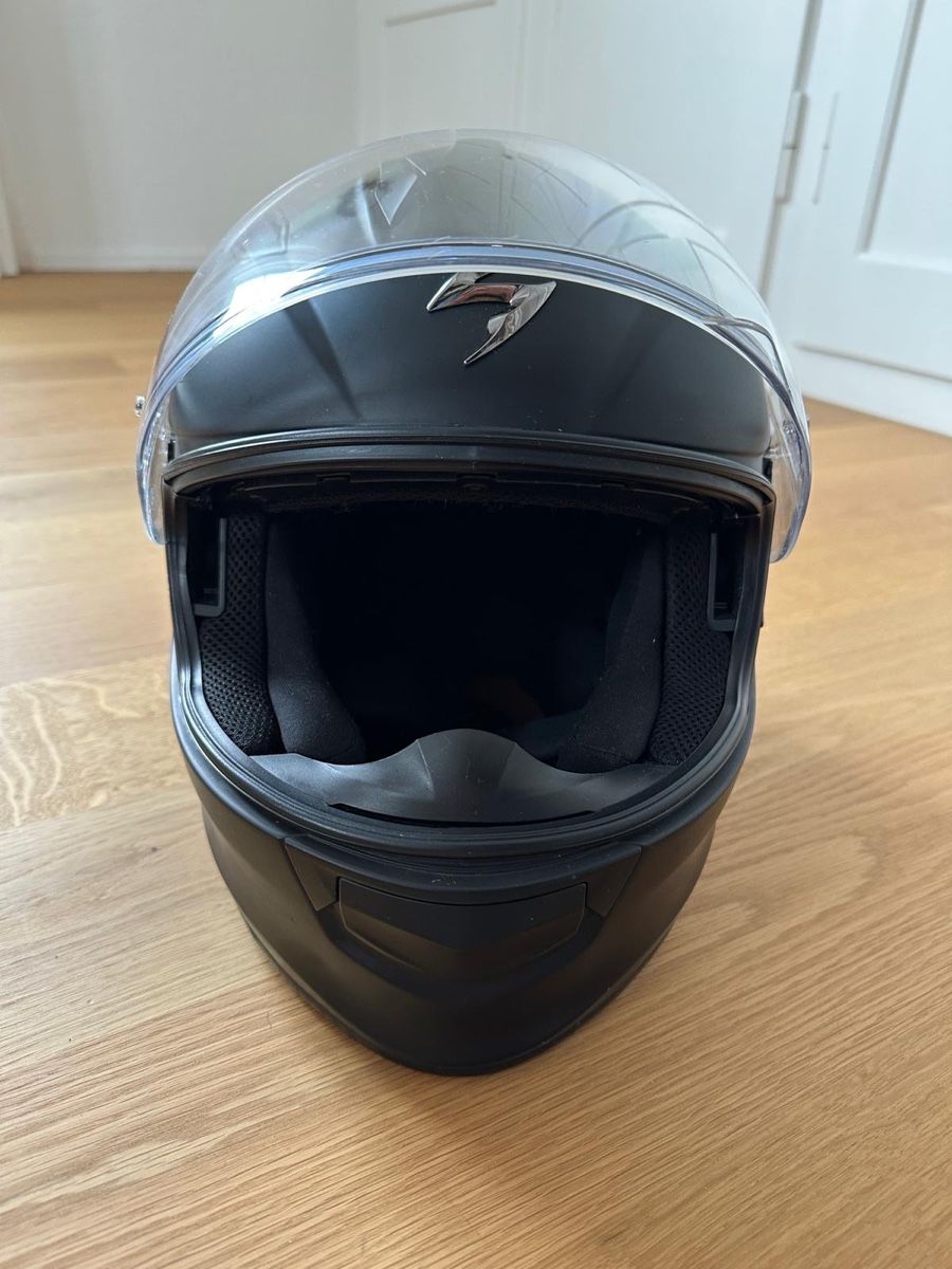 Scorpion Full-Face Motorcycle Helmet - Matte Black Exo-510 (Neu (gemäss ...