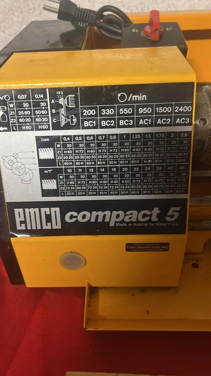 drehbank EMCO Compact 5 | Kaufen auf Ricardo