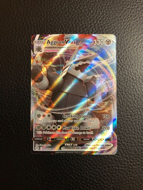 Brilliant Stars Aggron Vmax 97/172 Ab 1 | Kaufen auf Ricardo