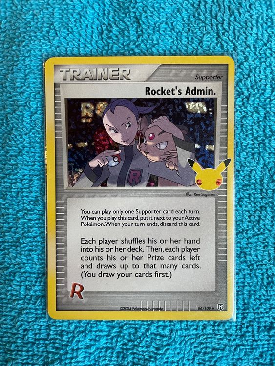 Pokemon Celebrations Rockets Admin Holo | Kaufen auf Ricardo