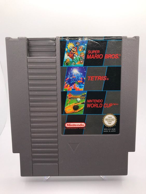 NES - 3 in 1 Super Mario Bros / Tetris / World Cup (Gebraucht) in ...