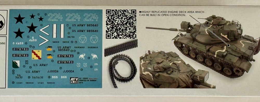 AFV-Club M60A1 Patton #AF35060 + Main Gun & Canvas Cover Set (Gebraucht ...