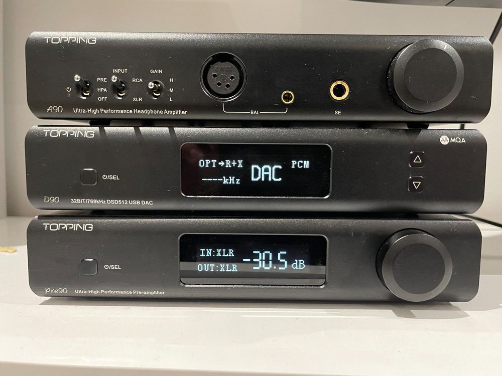 Topping Stack, Topping A90, Topping Pre 90, Topping D90 (Gebraucht) in ...