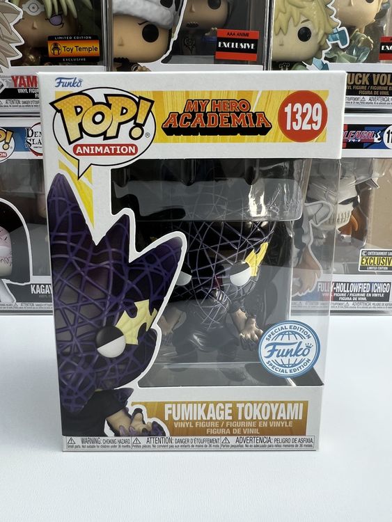 Funko POP! My Hero Academia Fumikage Tokoyami (Black Abyss) (Neu und ...