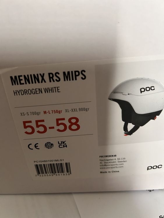 Skihelm POC ,Meninx RS MIPS‘ Modell 23/24 New (Neu und originalverpackt ...