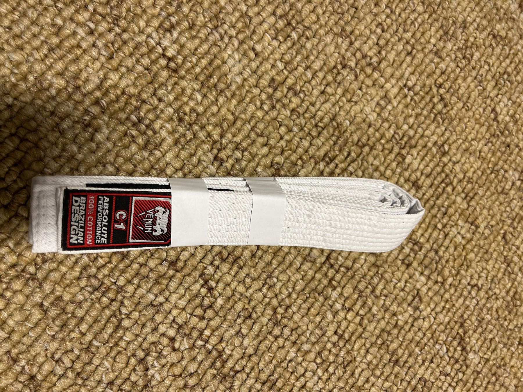 Venum Jiu Jitsu Gürtel - Weiss - C1 - Neu & Unbenutzt! (Neu und ...