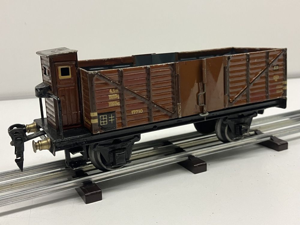märklin 17710 Spur 0 AC 3L: offener Güterwagen Bremserhaus | Kaufen auf Ricardo