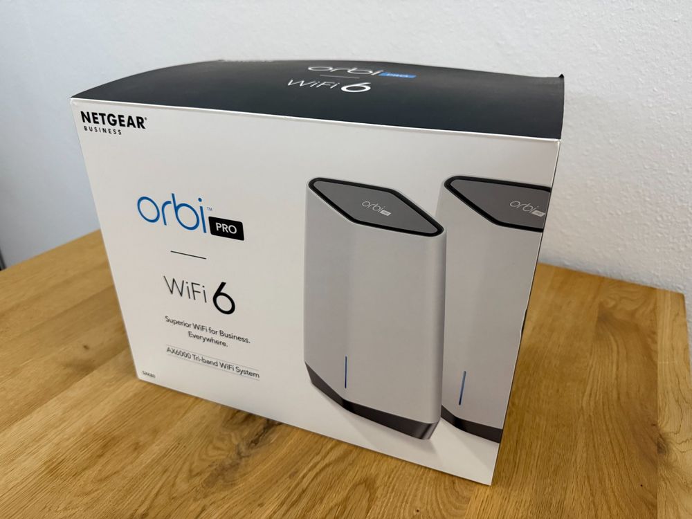 Netgear Orbi Pro WiFi 6 AX6000 Mesh System (SXK80) 2er Set (Gebraucht ...