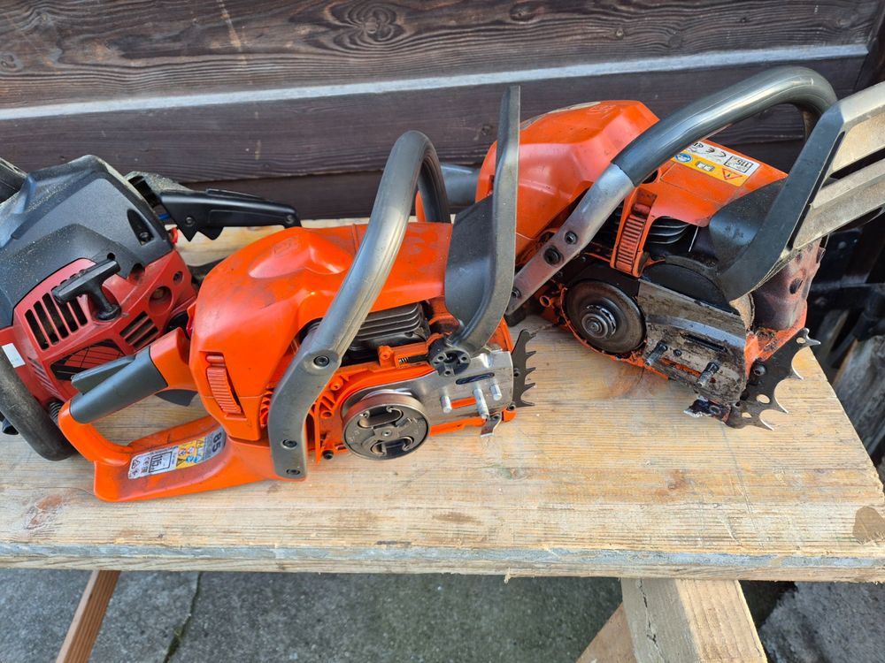 Defekte Husqvarna Motorsage