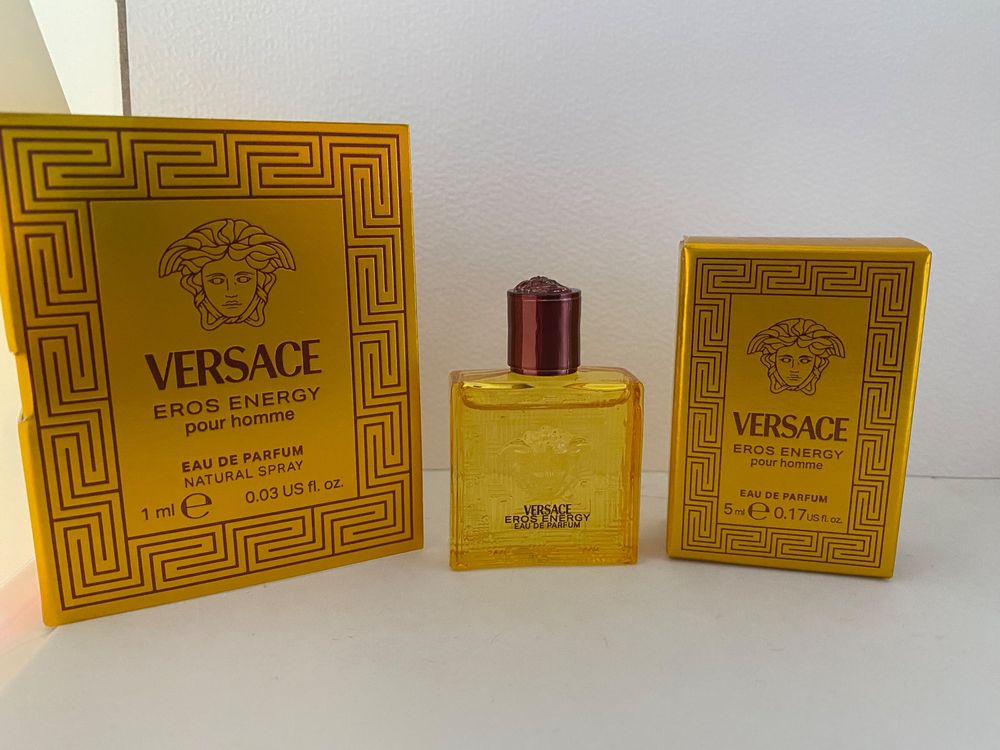 Miniatures Eros Energy de Versace (Neuf avec emballage d'origine) à ...