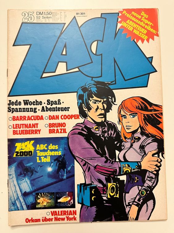 Rarität Zack Comics 25 von 1973 | Kaufen auf Ricardo