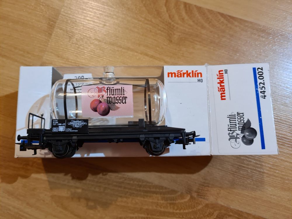 Märklin 4452.002 Glaskesselwagen Pflümli Wasser | Kaufen auf Ricardo