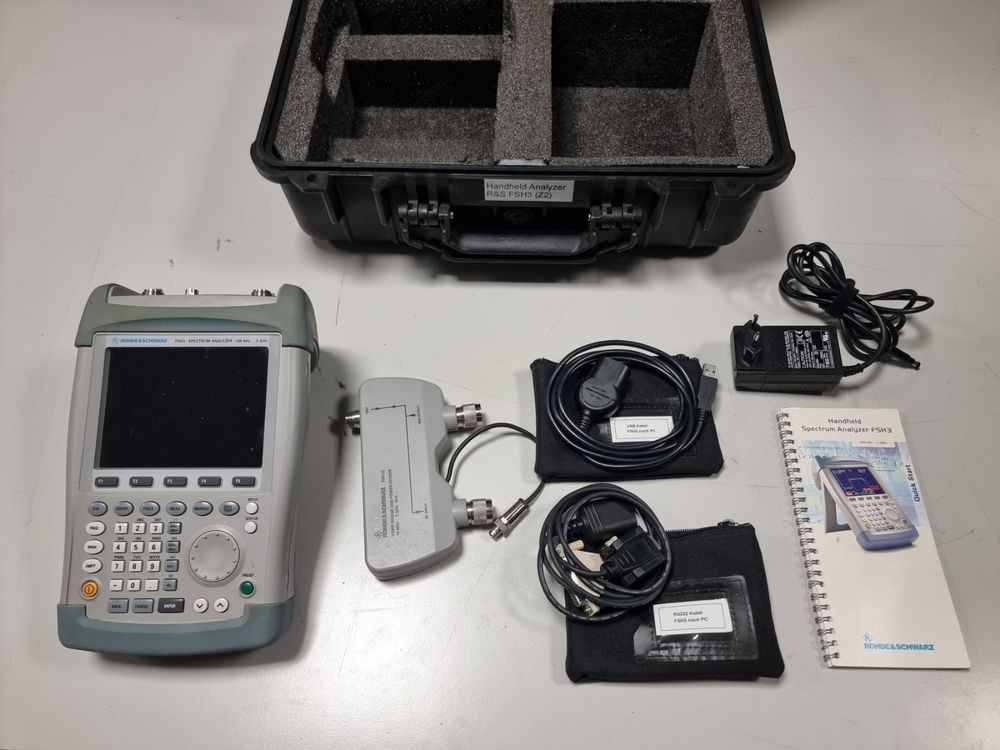 Rohde&Schwarz FSH3 Handheld Spectrum Analyzer mit Bridge! (Gebraucht ...
