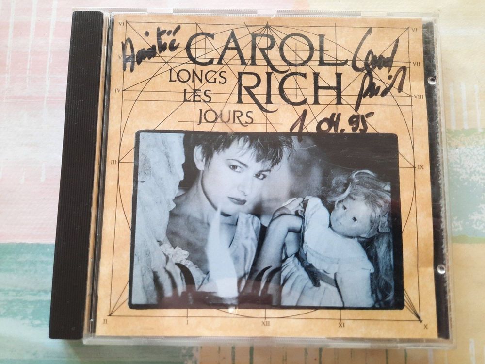 CD Carol Rich - Long les jours ( Signé ) | Kaufen auf Ricardo