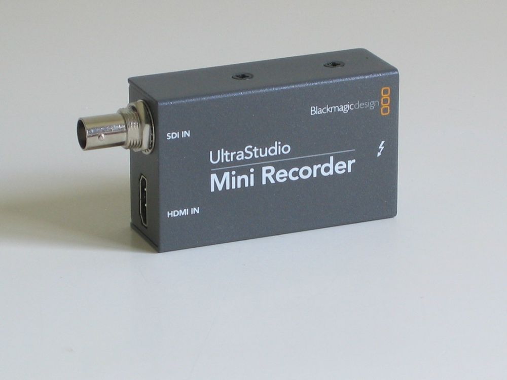 Blackmagic SDI/HDMI - Ultra Studio Mini Recorder (Neu (gemäss ...