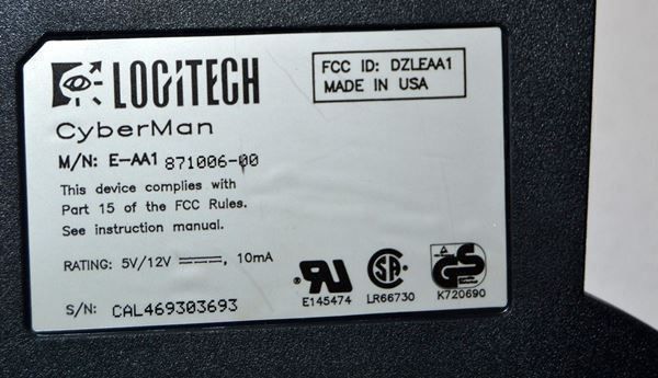 Logitech Cyberman E-AA1 3D Maus | Kaufen auf Ricardo