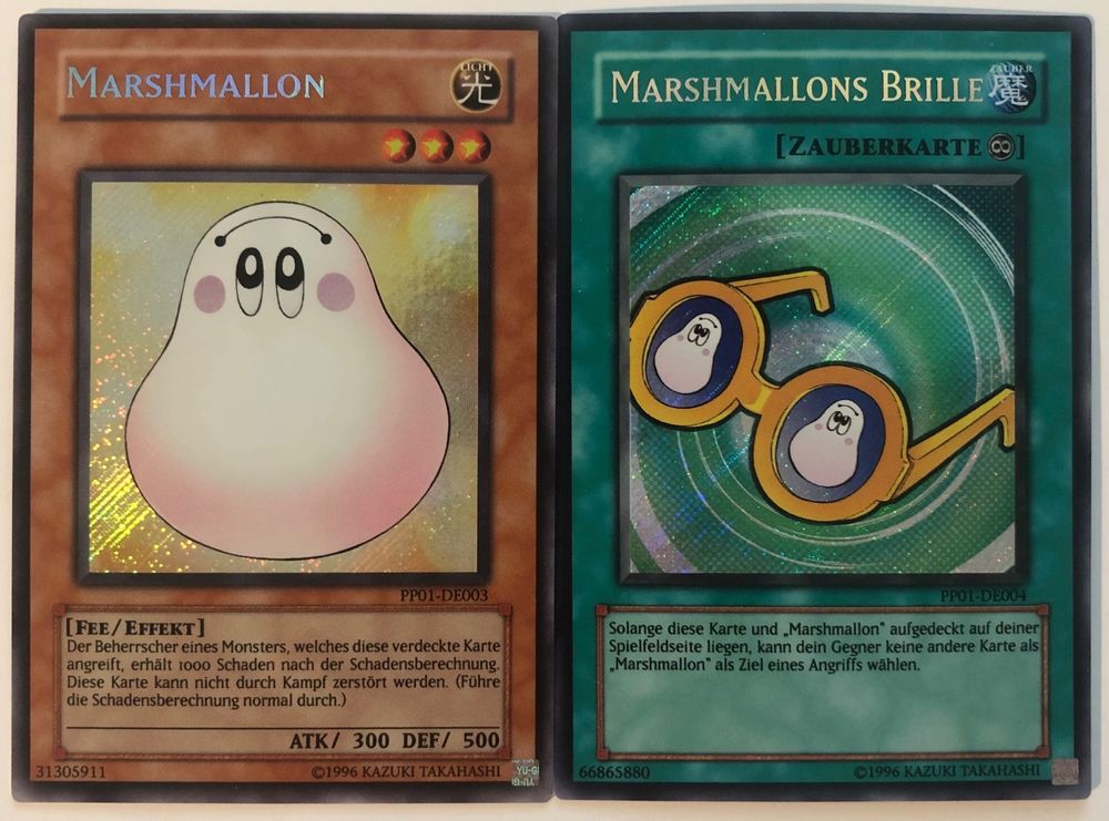 YuGiOh GOAT PP01 Marshmallon & Marshmallons Brille SecretRar (Neu ...