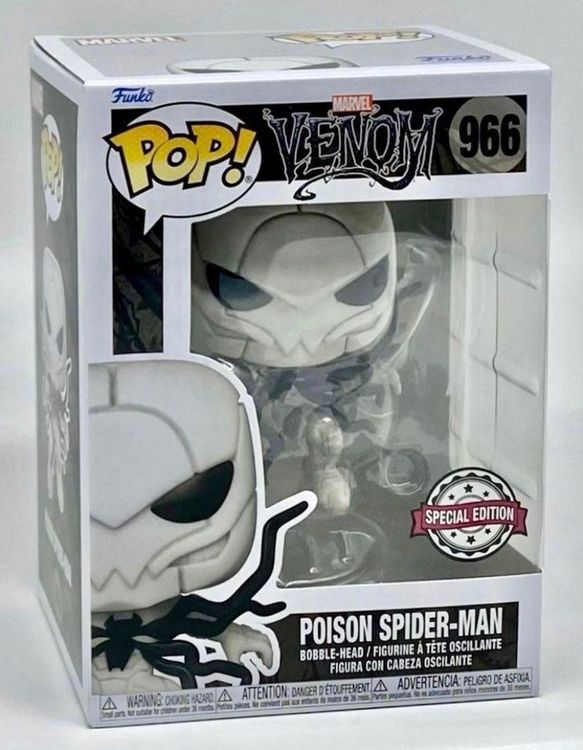 Funko Pop! Marvel, Poison Spider-Man #966 (Neu und originalverpackt) in ...