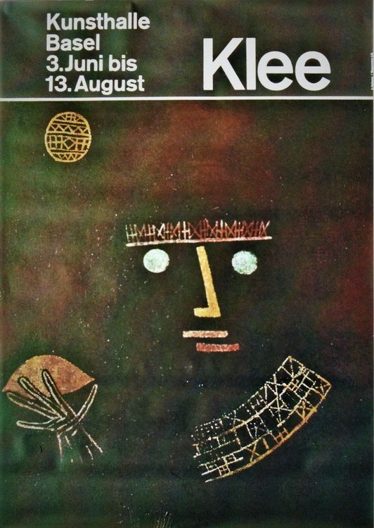 PAUL KLEE KUNSTHALLE BASEL 1967 Original Plakat (Gebraucht) in Blonay für CHF 95 – mit Lieferung ...