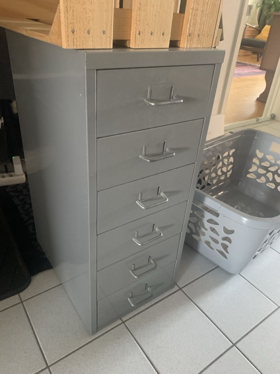 Metall Schubladenschrank Ikea