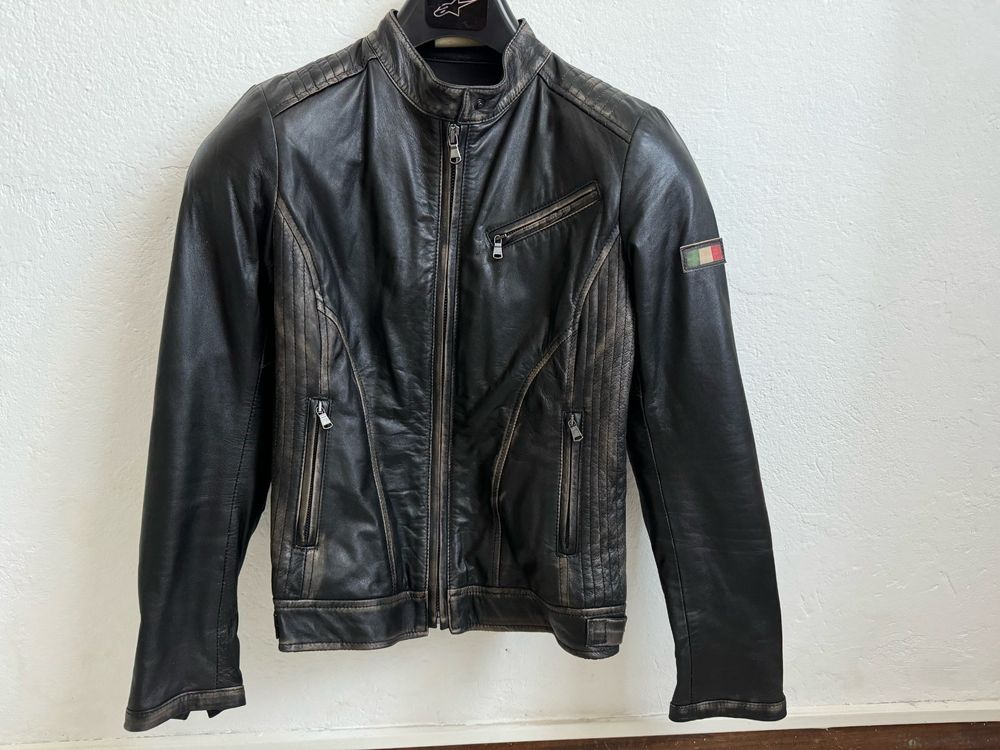 Smook Vintage Damen Motorradjacke S (Neu (gemäss Beschreibung)) in ...