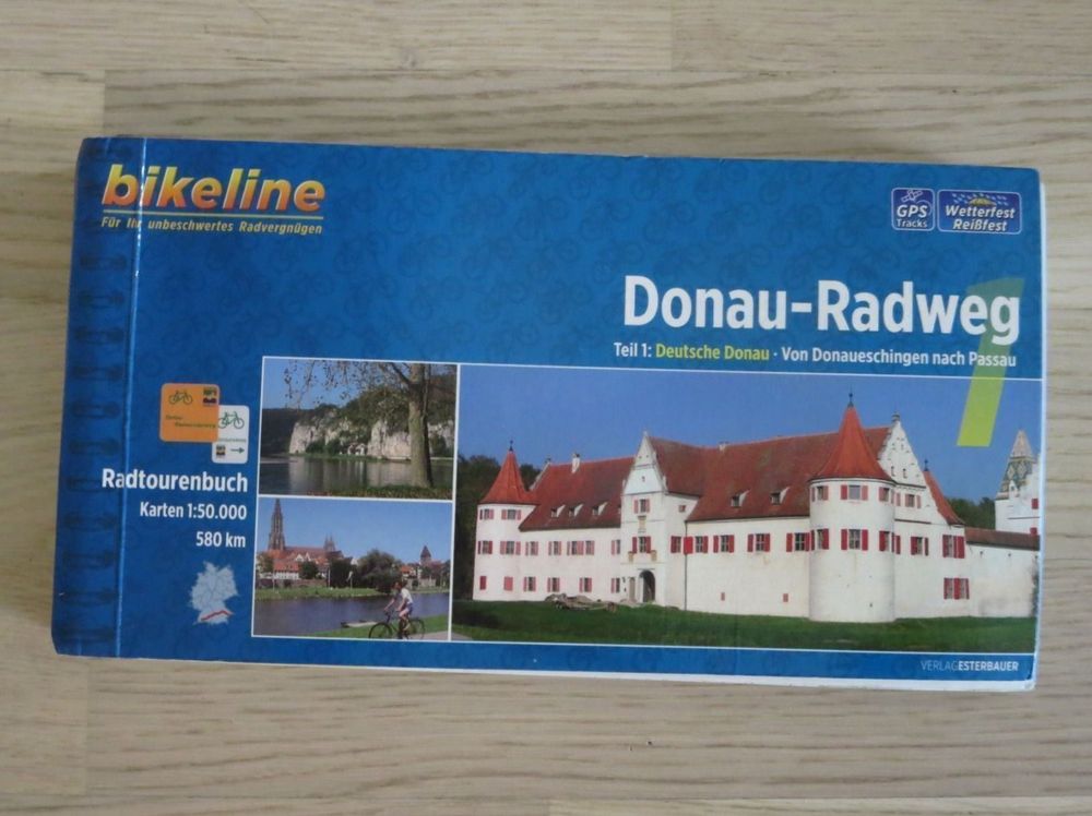 Donau-Radweg Teil 1 Bikeline | Kaufen auf Ricardo