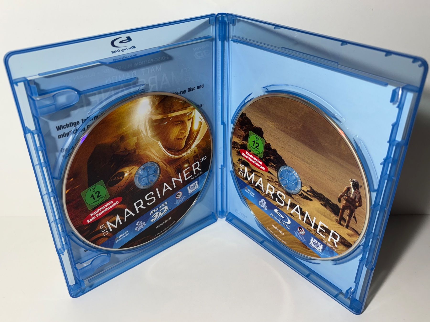 Der Marsianer Blu Ray 3D (Gebraucht) in Wilderswil für CHF 7.9 – mit ...