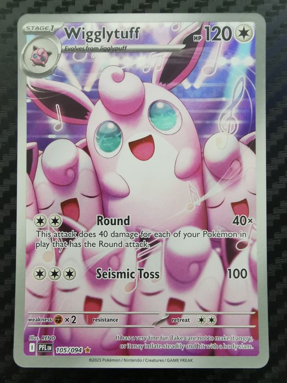 Pokemon Wigglytuff 105/094 ME02: Phantasmal Flames EN (Neuf (Voir ...