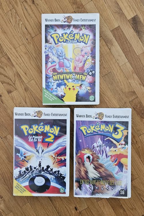 Pokémon le film VHS 1,2 3 | Kaufen auf Ricardo