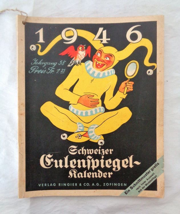 Schweizer Eulenspiegel-Kalender 1946 | Kaufen auf Ricardo