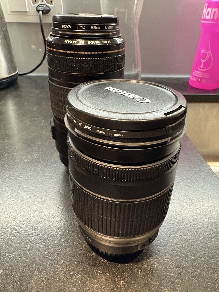 Canon EF-S 18-200mm & Canon EF 70-300mm - Great Deal! (Gebraucht) in ...