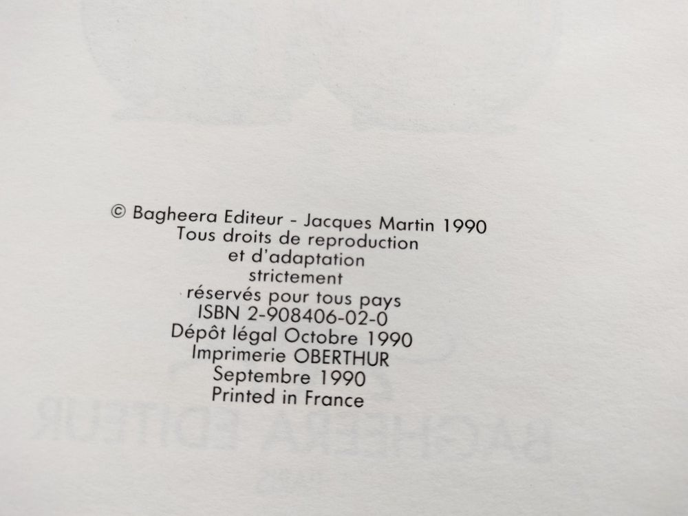 Orion Tome 1 - Le Lac Sacré Par Jacques Martin BD | Kaufen auf Ricardo