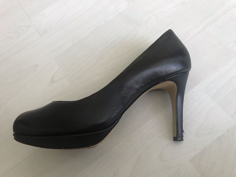 Högl-Pumps aus echtem Kalbsleder von Walder Shoes (Gebraucht) in ...