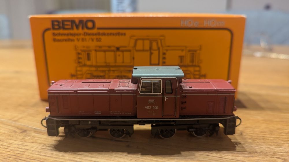 Bemo H0e V52 901 DB Diesellok 1201 (Gebraucht) in Hemmental für CHF 59 ...