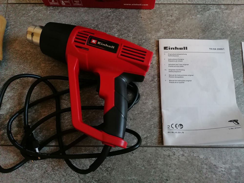 Heissluftföhn/Heissluftpistole Einhell TH-HA 2000/1 | Kaufen auf Ricardo