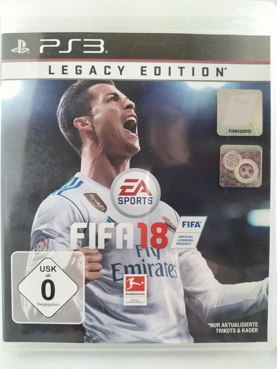 FIFA 18 - Legacy Edition (PS3) (Gebraucht) in Nürensdorf für CHF 35 ...