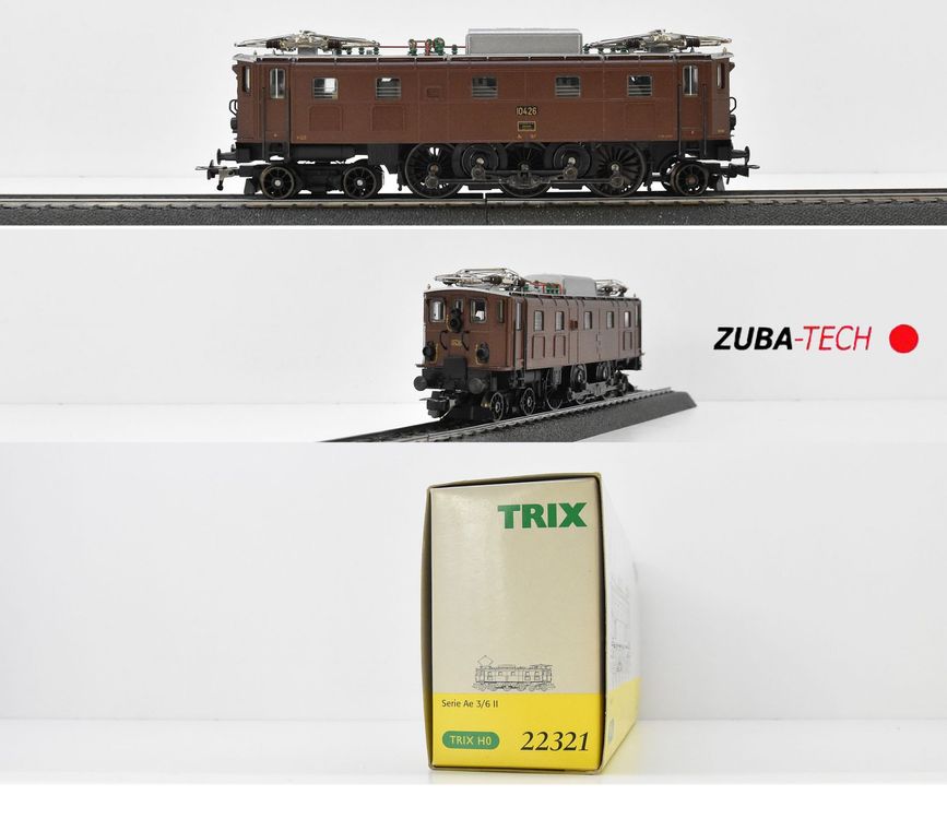 Trix 22921 E-Lok Ae 3/6 II SBB H0 GS Analog mit OVP (Gebraucht) in St ...