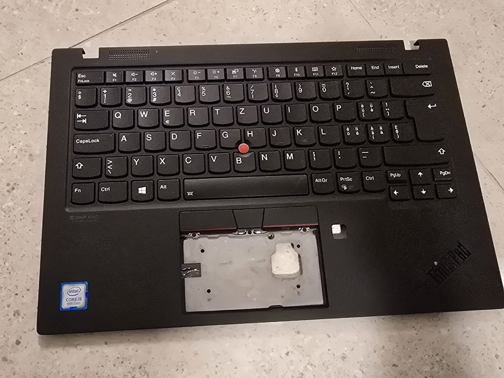 Lenovo ThinkPad X1 Carbon SWISS Layout Keyboard for 8th Gen (Gebraucht ...
