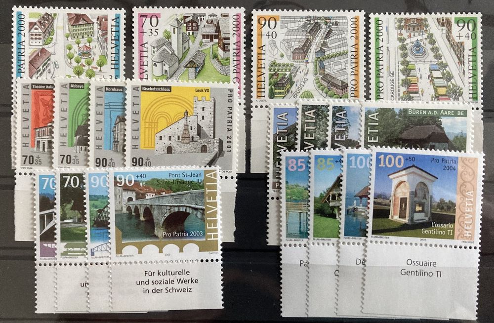 2000-2004, PP Sätze postfrisch (**) Sammlung oder Frankatur (Neu (gemäss Beschreibung)) in ...
