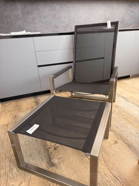 Royal Botania Ninix Lounge Sessel- verstellbar mit Hocker (Neu (gemäss ...