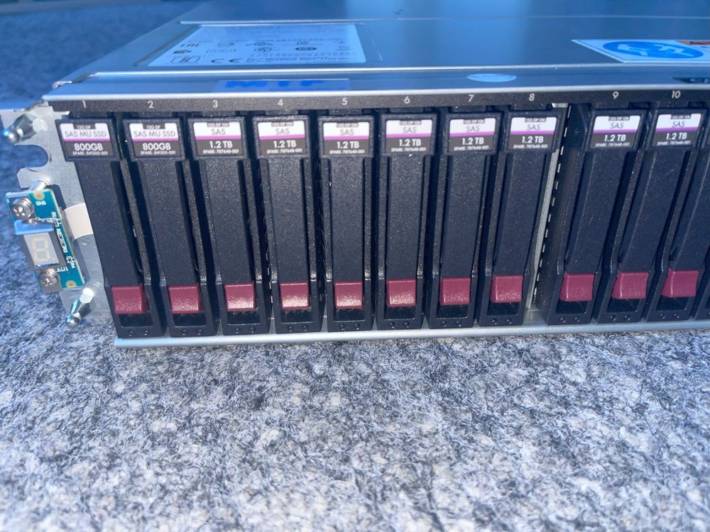 HPE MSA2052 20TB + 2x JL587A FlexFabric 5710 24SFP+ 6QSFP+ (Gebraucht ...